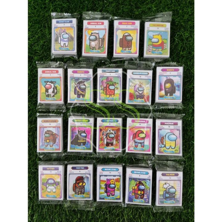 Mainan Kartu Kuartet 1pcs isi 32 lembar || Kartu Kwarted Kuarted Anak ...