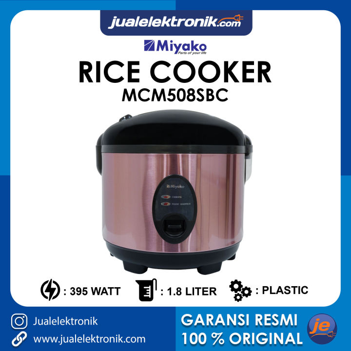 Miyako Magic Com 1.8 Liter 3in1 Stainless - MCM-508 SBC / MCM 508 SBC ...