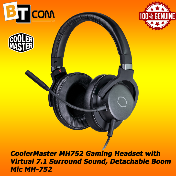 CoolerMaster MH752 Gaming Headset with Virtual 7.1 Surround Sound ...