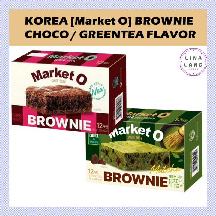 [Market O] Brownie Cookies 6EA 120g ,12 EA 240g Real Premium Korean ...