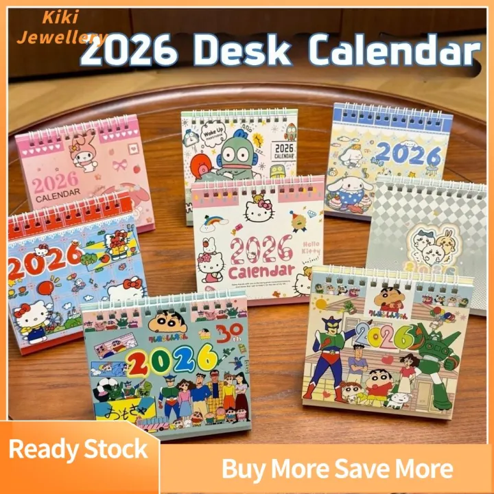 KIKI JEWELLERY Notepad Desktop Calendar Daily Organization 2026 Desktop ...