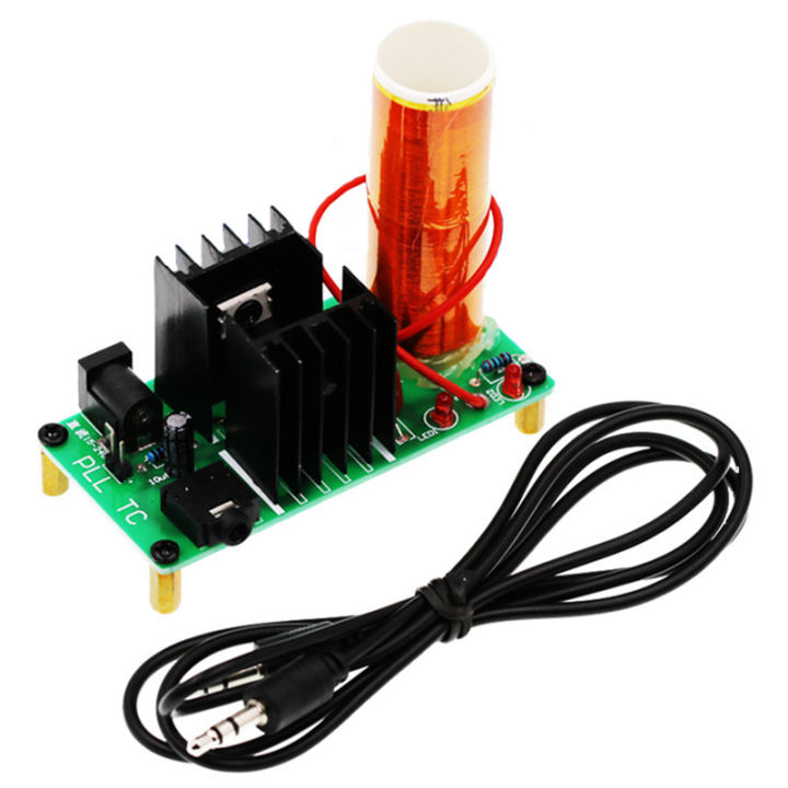 Set Mini Tesla Wire snare 15W Mini Music Tesla Coil Plasma speaker ...