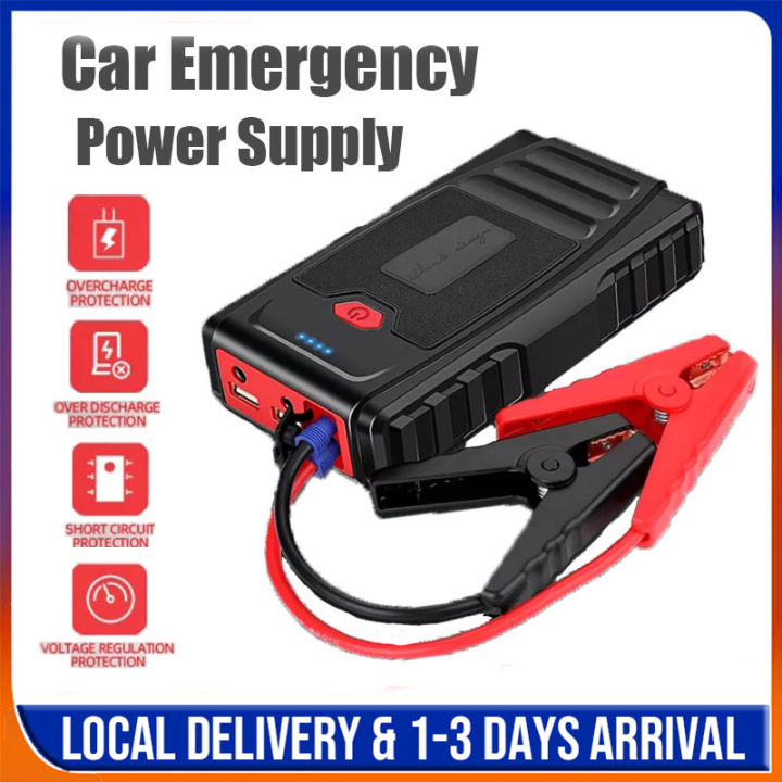 99800mAh Car Jump Starter Power Bank 12V Car Jumper Car Starter Booster ...