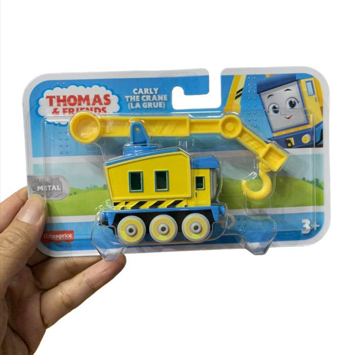 Thomas & Friends Carly the Crane La Grue Large Metal Engine HFX91 ...