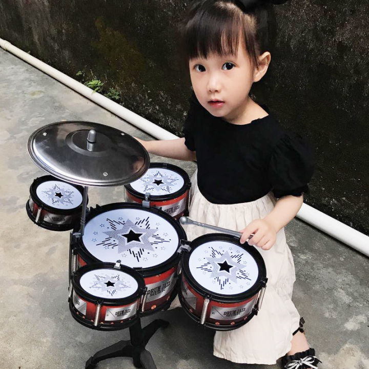 Drum kit beginner stick drum kit drum kid girl toy drum drum kit kids ...
