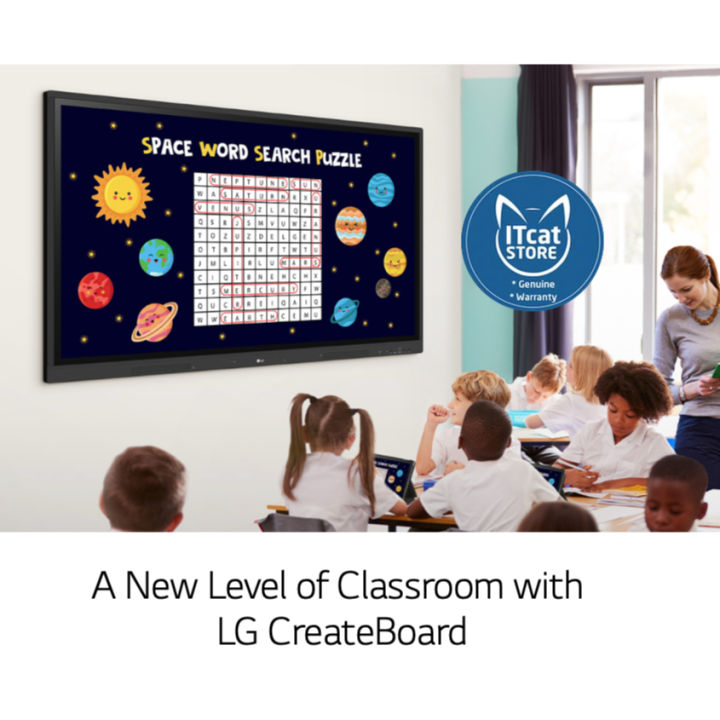 LG 86' CREATEBOARD (86TR3DK) INTERACTIVE DISPLAY for EDUCATION | 40 ...