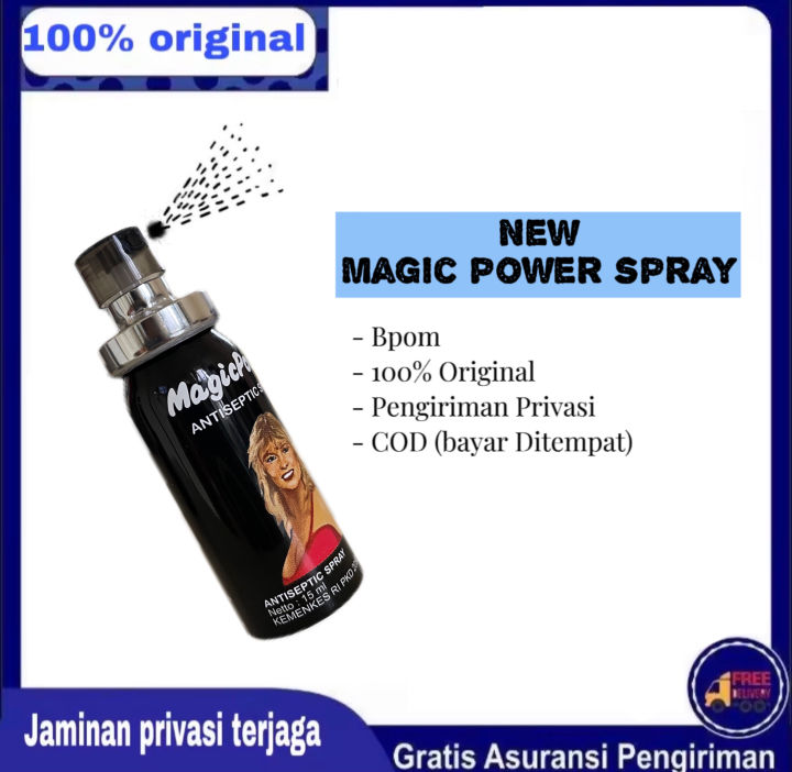 Magic Power Spray Botol - isi 1Botol - Magic Power Spray 15ML | Lazada ...