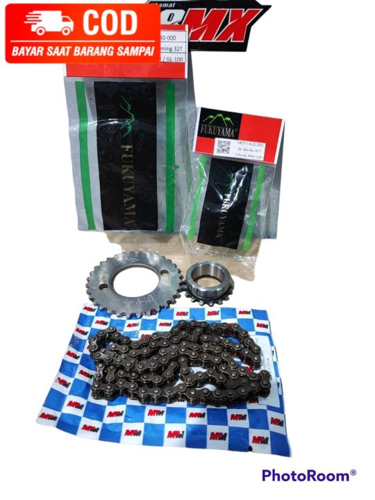 Rantai Kamprat Set Assy Gl Pro Cdi Glpro Rante Keteng Modif Tiger Herex ...