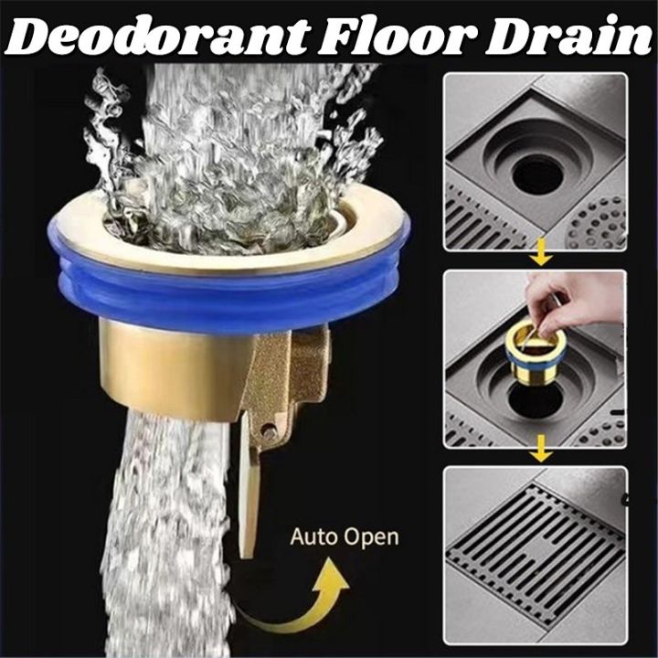 Anti Odor Floor Drain Insert with Double Seal Design Insect Prevention ...