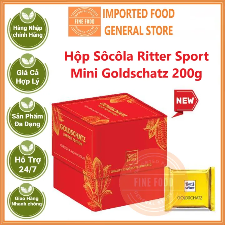 Hộp Sôcôla Ritter Sport Mini Goldschatz 200g | Lazada.vn