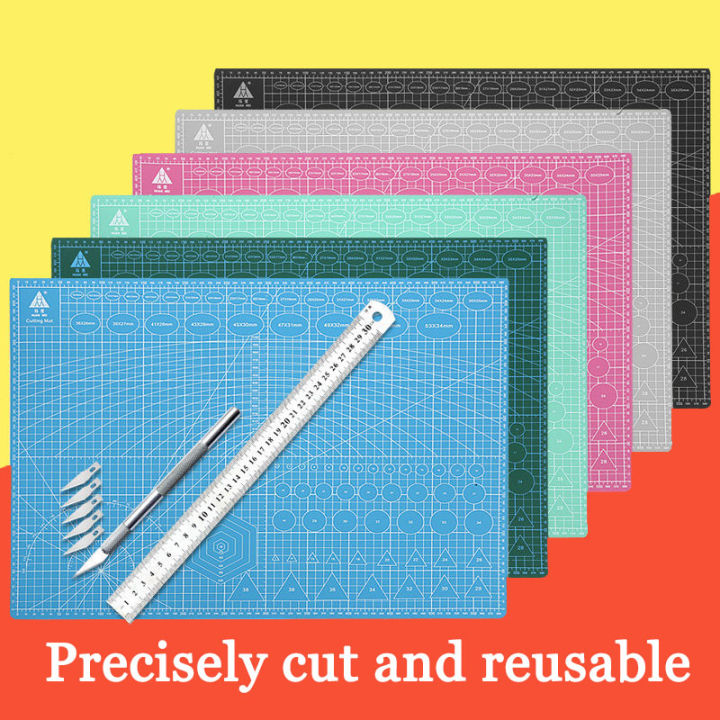 Cutting Mat PVC Cut Pad Patchwork A1 A2 A3 A4 Tool Manual Double-sided Self-healing Cutting ...