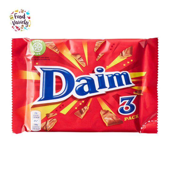 [BestBefore-19Nov2025] Daim Chocolate Bars 3 Pack 84g | Lazada.co.th