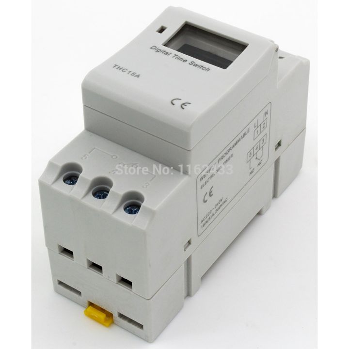 【Worth-Buy】 Thc15a Ac 220v 16a Digital Time Switch Weekly Programmable ...
