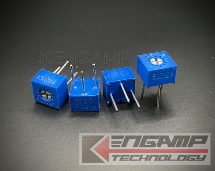 (10ตัว) [VR] Trimmer 3362P potentiometer 100R-100K | Lazada.co.th