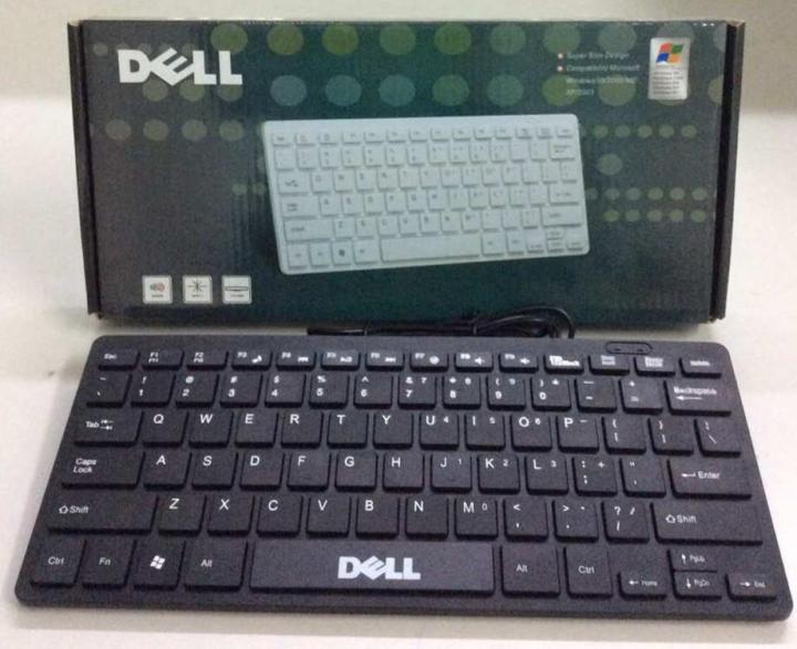 DELL mini USB Keyboard For Universal PC Laptop (Black) | Lazada PH