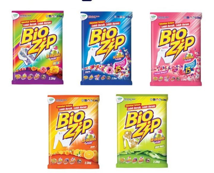 BIO ZIP Powder Laundry Detergent 2.3kg | Lazada
