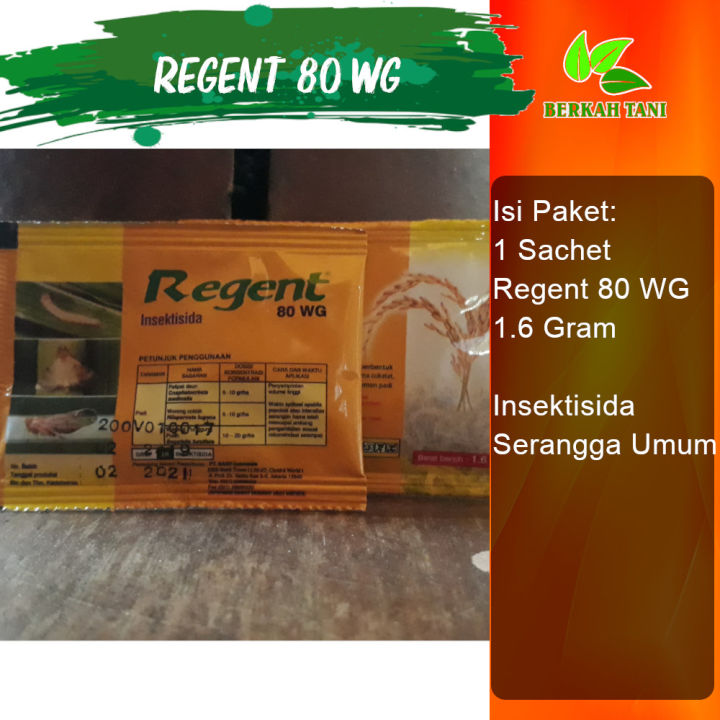 Regent 80WG 1.6 Gram Insektisida Umum | Lazada Indonesia