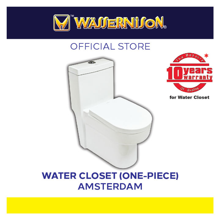 Wassernison Premium Water Closet - One PIECE Dual Flush - Amsterdam ...