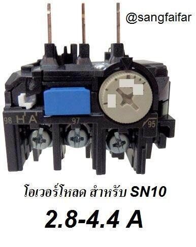 BF โอเวอร์โหลด Overload Relay TH-N12 (ใช้กับแมกเนติก S-N10 ถึง S-N12 ...