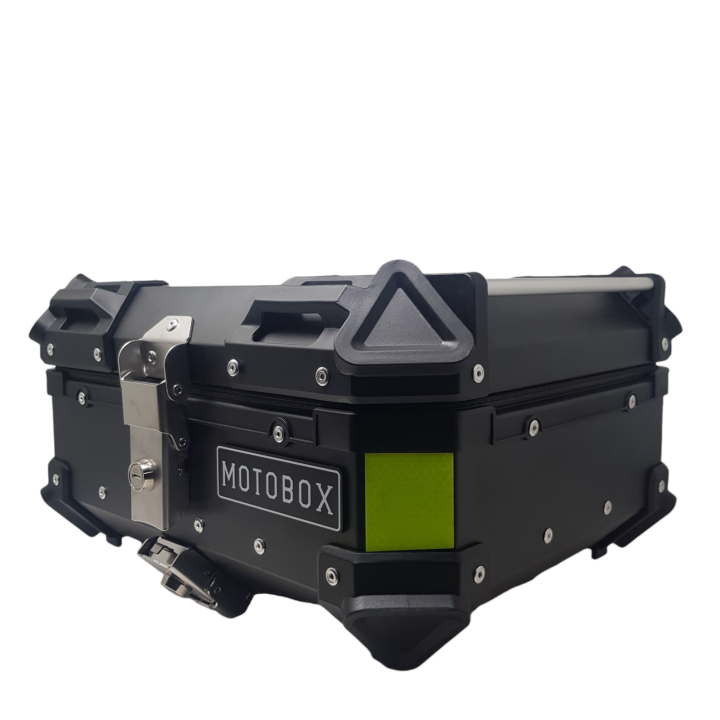 MOTOBOX ALLOY TOP BOX 25 LITERS MATTE BLACK | Lazada PH