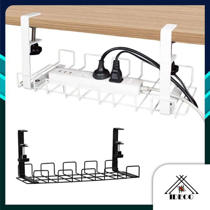 iDECO Adapter Plug Storage Rack Table Bottom Plug-In Board Storage ...