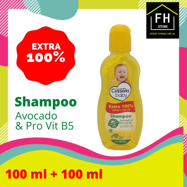 Cussons Baby Shampoo 100 ml + 100 ml Botol | Lazada Indonesia
