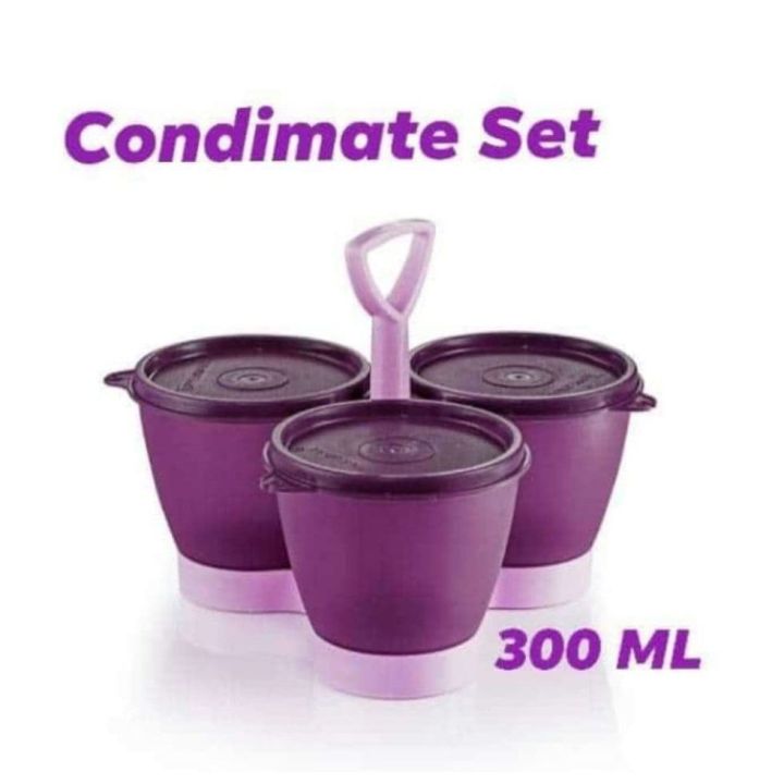 [LIMITED] [21] [MANGKUK TINGKAT] [PURPLE ROYALE] TUPPERWARE DEEP PLATE ...