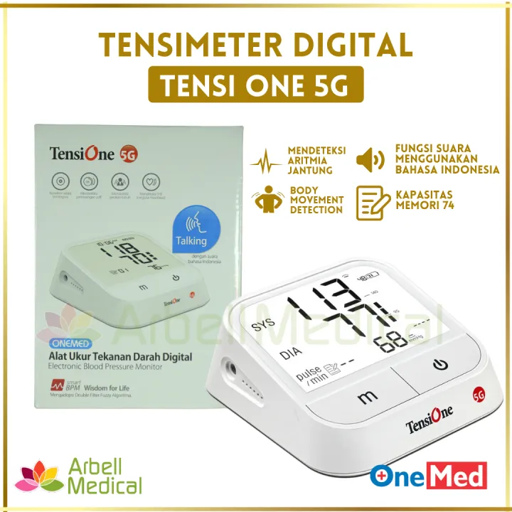 Tensimeter Digital Suara Tensione 5G Onemed / Alat Ukur Tekanan Darah ...