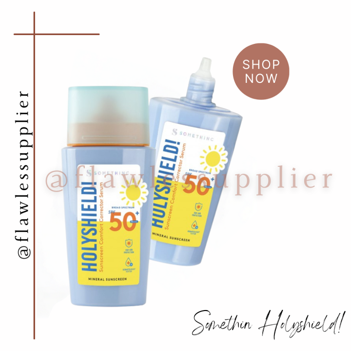 Holyshield! Somethinc Sunscreen Comfort Corrector Serum SPF 50+ PA ...