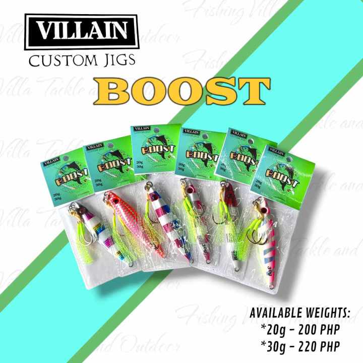 Villain Custom Jigs BOOST | Lazada PH
