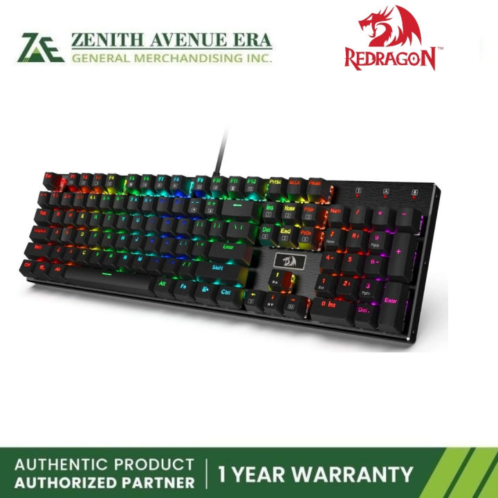 Redragon K556 Devarajas RGB Gaming Keyboard Outemo Brown | Lazada PH