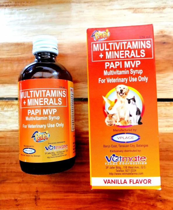 [VETKLIX] 1bottle Papi MVP Multivitamins 120ml For Pets / For Dogs ...