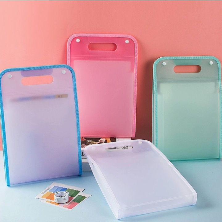 Folder File Organizer Portable Expanding File Folder Clear Book 13 ...