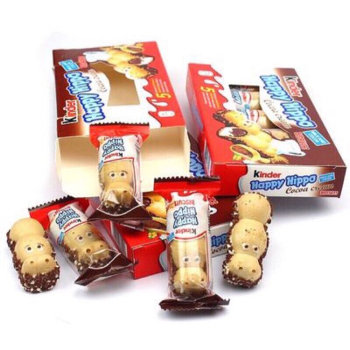 Chocolate food ⚘Kinder Happy Hippo Milk Chocolate 103g♣ | Lazada PH