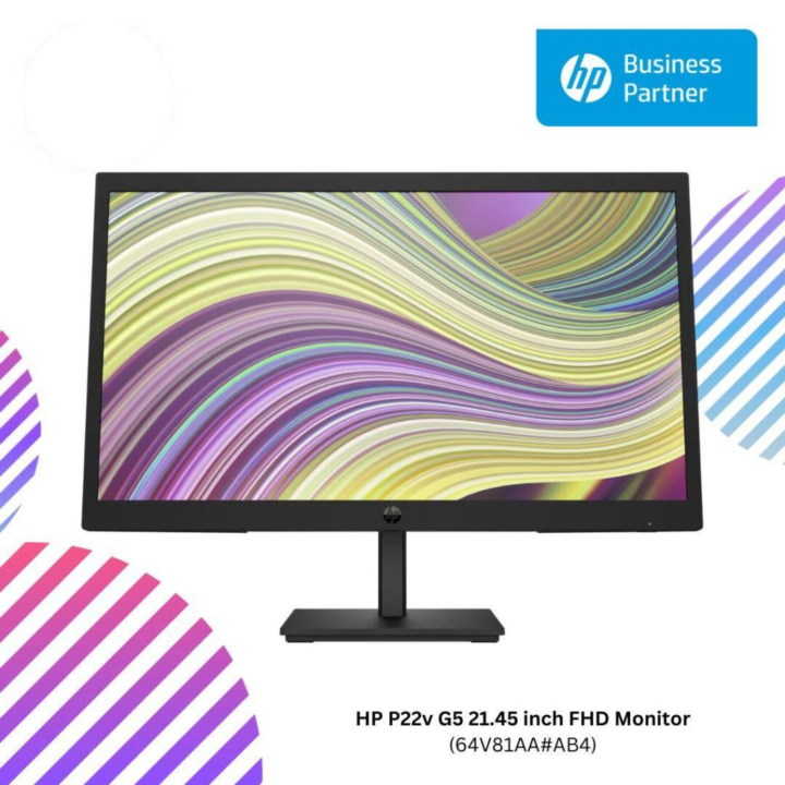 HP P22v G5 21.45 inch FHD Monitor (64V81AA#AB4) | Lazada