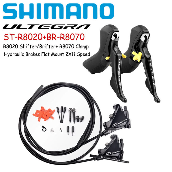 Shimano Ultegra ST R8020 R8025 Shifter BR R8070 Brake 2x11 Speed Road ...