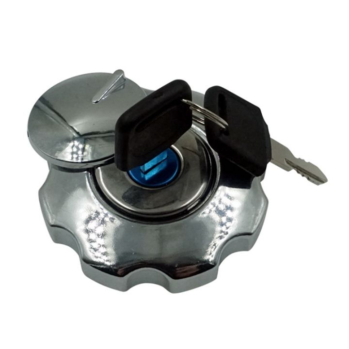 Motorcycle Fuel Gas Tank Cover Lock Set for CG125 CG 125 Replacement ...