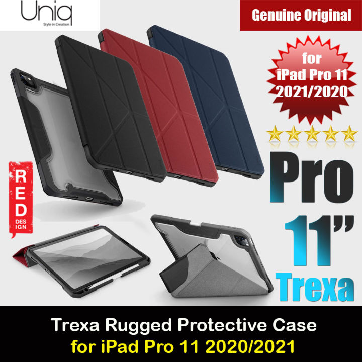Uniq Trexa Rugged Protective Case for iPad Pro 3rd Gen 2020 2021 iPad ...