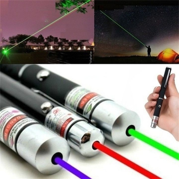 「Home Markets」New Green Red Blue Laser Pointer Pen Beam Light 5mW Presenter Laser Pen | Lazada