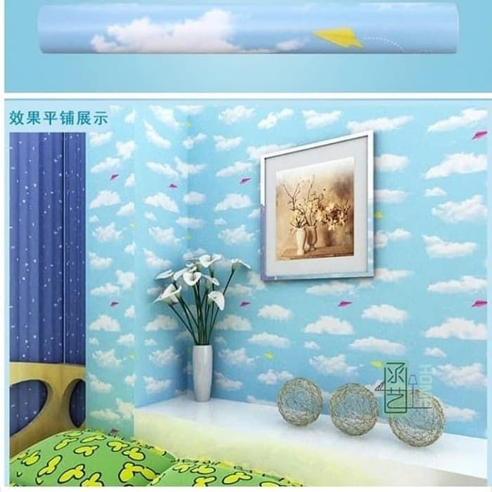 SHENAR WALLPAPER STIKER DINDING PVC PART 4 | Lazada Indonesia
