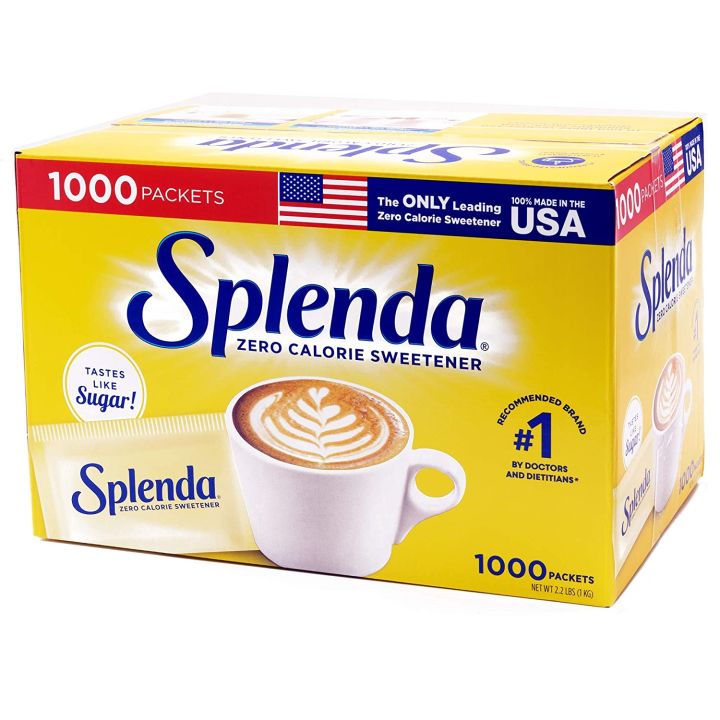 Splenda - 800 OR 1000 Individual Packets - Zero Calorie Sweetener Value ...