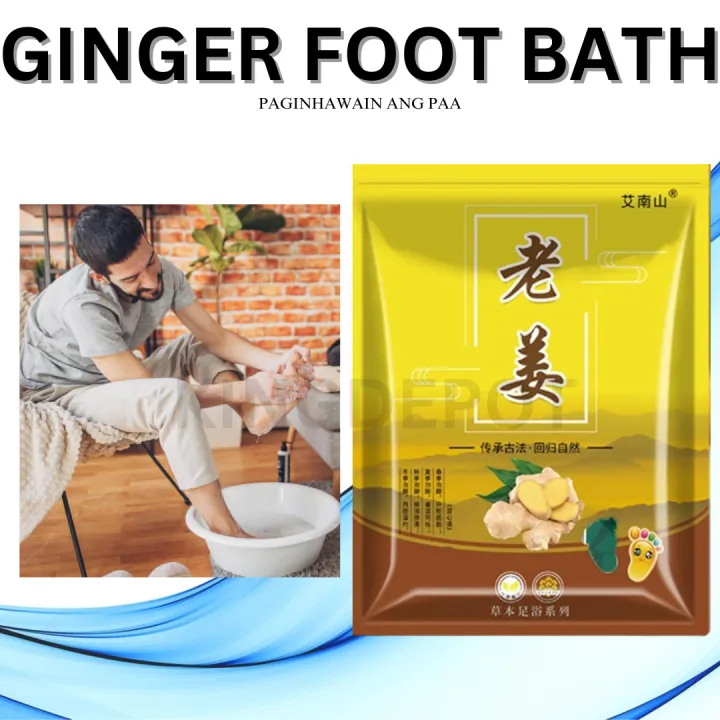 Ginger Wormwood 30pcs/bag Foot Bath Ginseng Foot Bath Ginseng Foot Soak ...