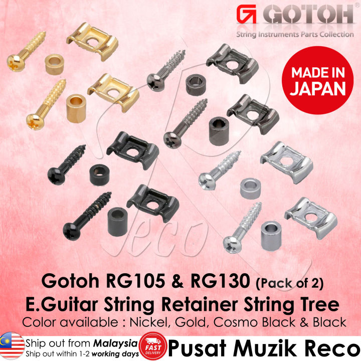 Gotoh RG105 & RG130 Guitar String Retainer String Tree Nickel , Cosmo ...