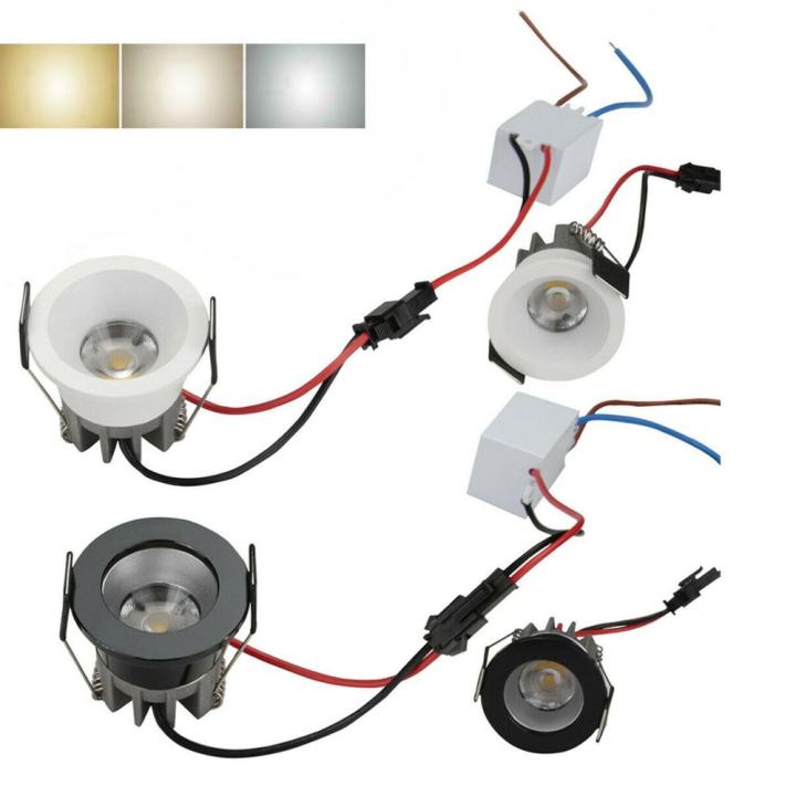 Ranpo Mini LED COB Downlights 3W 85-265V Jewelry Display Ceiling ...