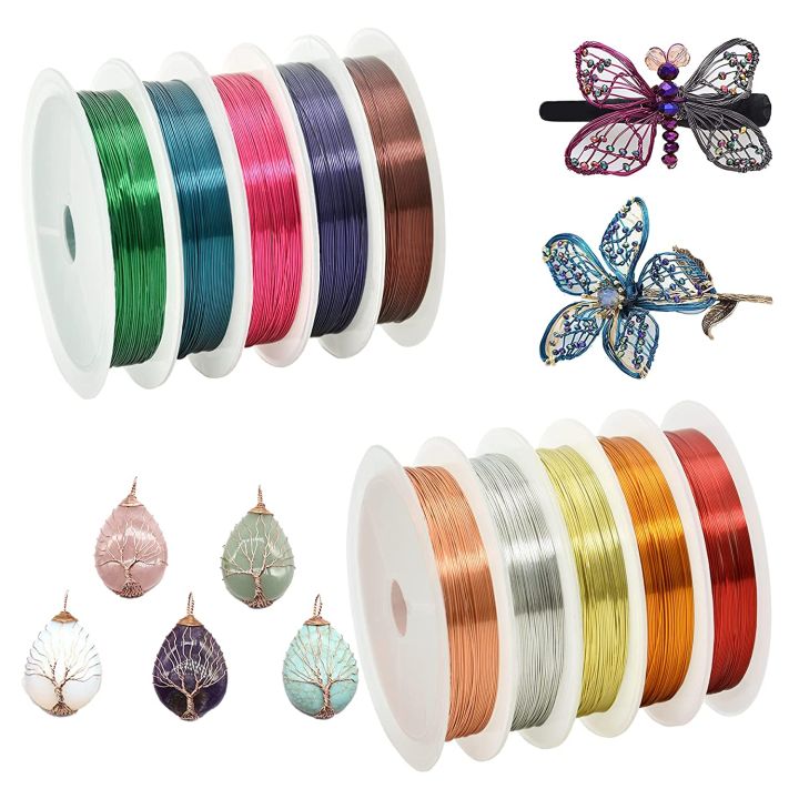 [Golden Dragon] Metallic Aluminum Craft Wire Flexible Artistic Floral ...