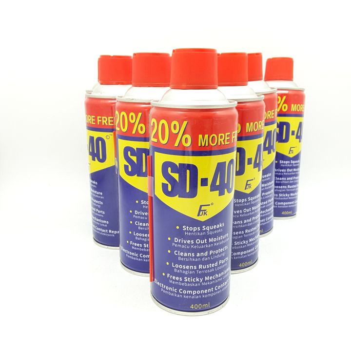 SD-40 Multi Use Product Anti Rust Multi Purpose Lubricant Spray | Lazada