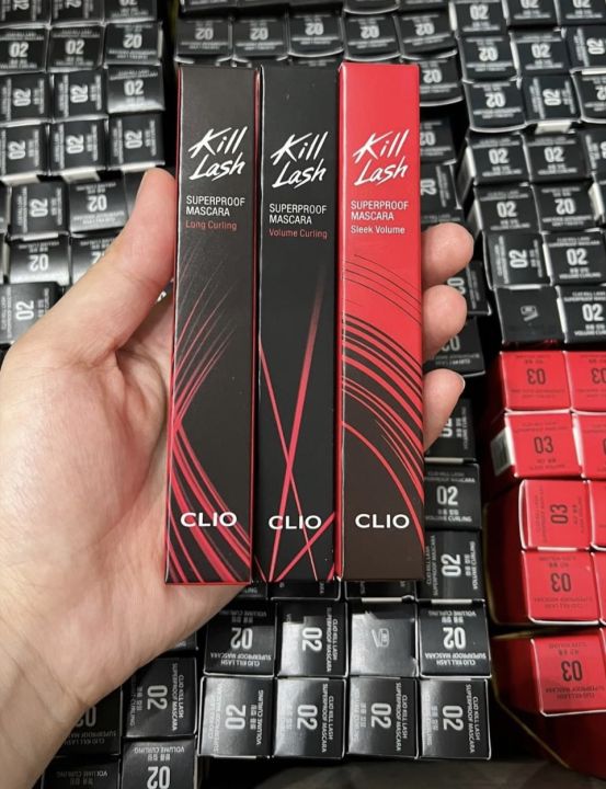 Mascara Chống Nước Cl io Kill Lash Super Proof | Lazada.vn