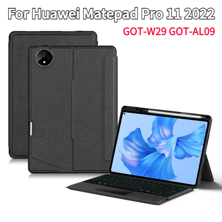 Magnetic Detachable Backlight Touchpad Keyboard Case for Huawei Matepad ...