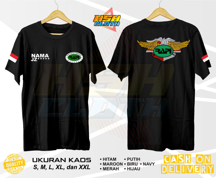 Kaos RAPI BARU GRATIS NAMA CALSIGN PROFESI BAJU PEKERJAAN Bisa Custom ...
