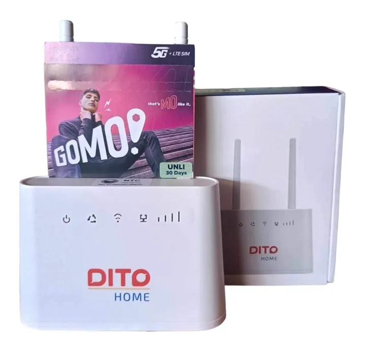 OPENLINE! DITO Home Prepaid WiFi (FiberHome WA310) with GOMO Simcard ...